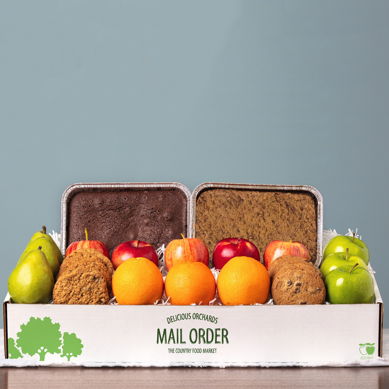 Deluxe Fruit & Bakery Box – Delicious Orchards
