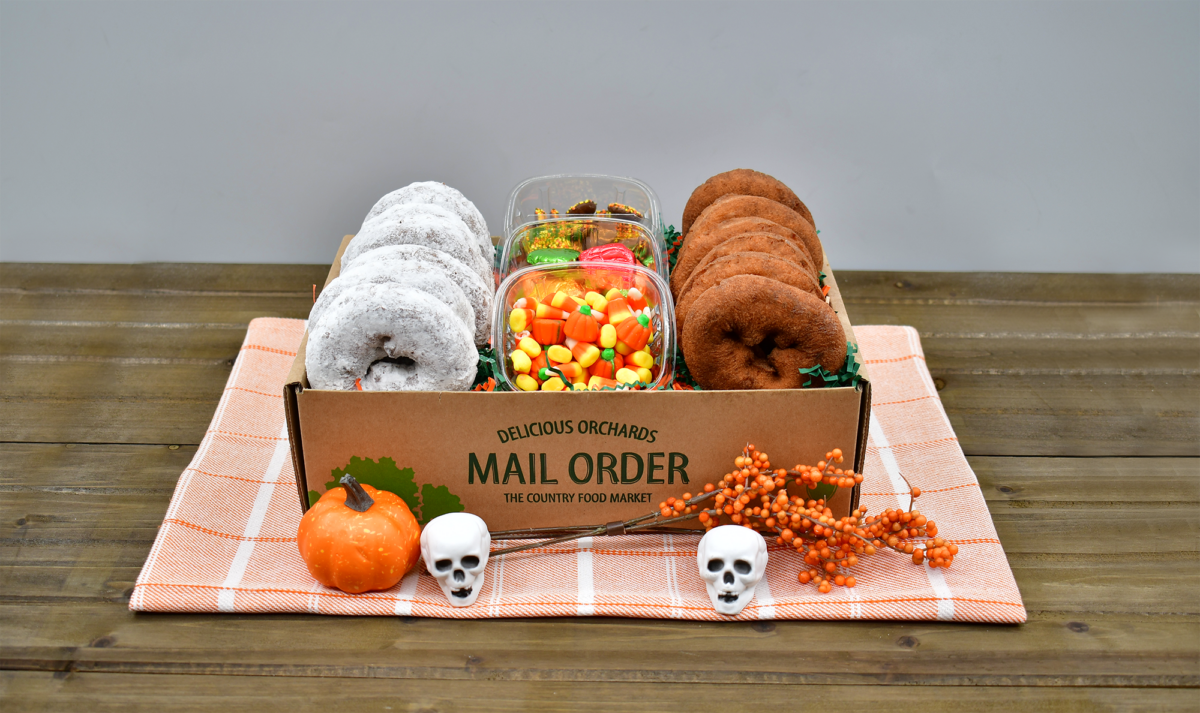 “Trick or Treat” Donuts Box – Delicious Orchards